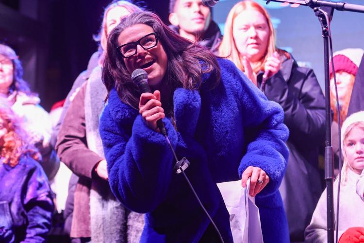 Lancaster city Christmas tree lights up the sky for 2025 [photos ...