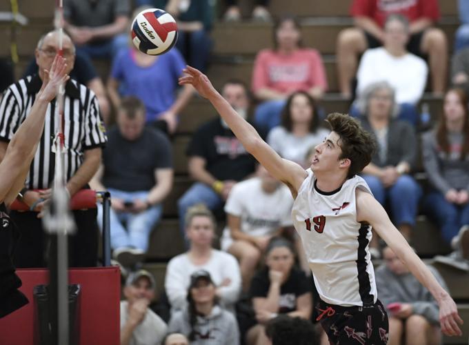 Hempfield vs. Warwick - L-L League boys volleyball [photos] | Boys ...