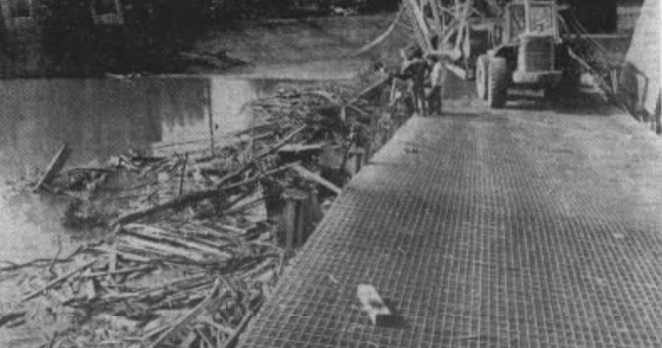 Agnes cleanup continued in 1972; a farmer was gored by a bull in 1922 ...