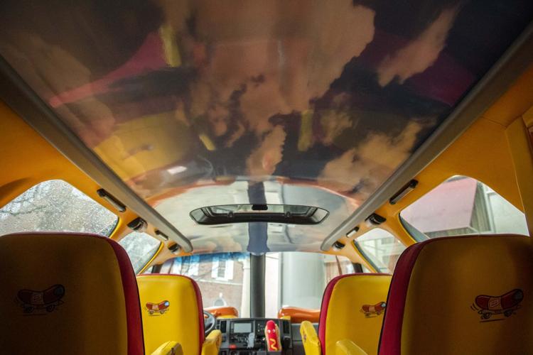 Take a look inside the Oscar Mayer Wienermobile as it stops in ...