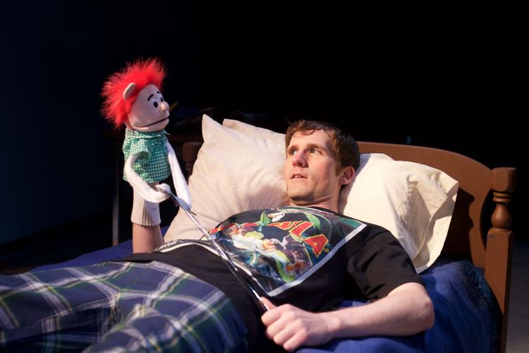 Meet Tyrone, one very angry puppet in 'Hand to God,' opening tonight at ...