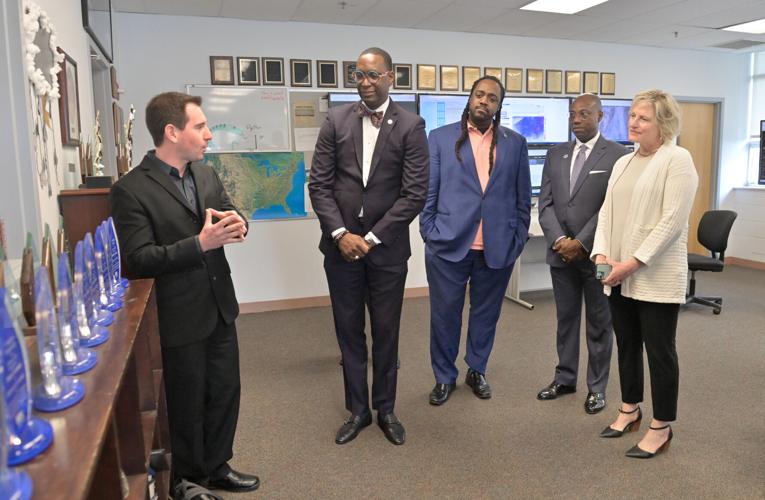 Secretary of Education Khalid N. Mumin visits Millersville University [photos ...