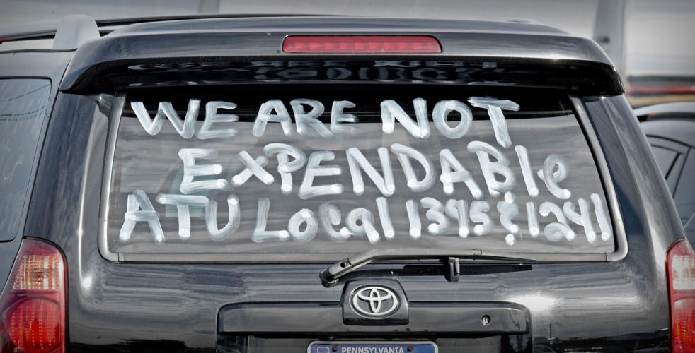 RRTA bus workers stage 'informational picket' demanding protections ...