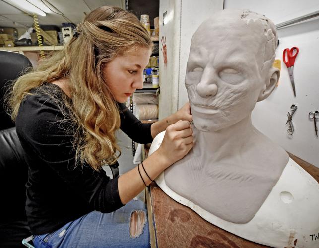 Watch: How they make creepy silicone monster masks at Manheim's ...
