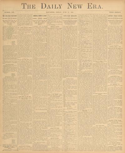 Check out this 1902 front page to see the evolution of wire news ...