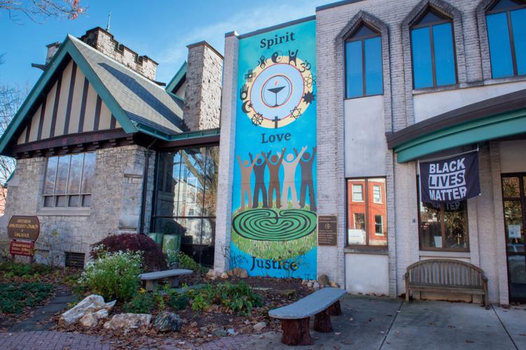 A pop of color: Unitarian Universalist Church completes new mural ...
