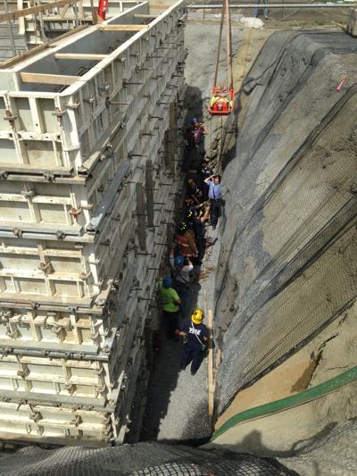 Construction worker rescued from trench at city plant | Local News ...