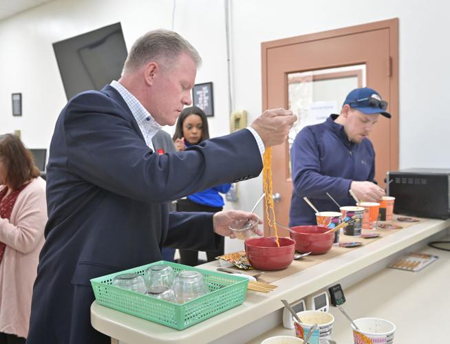 Nissin Food gives tour along with food tasting [photos ...