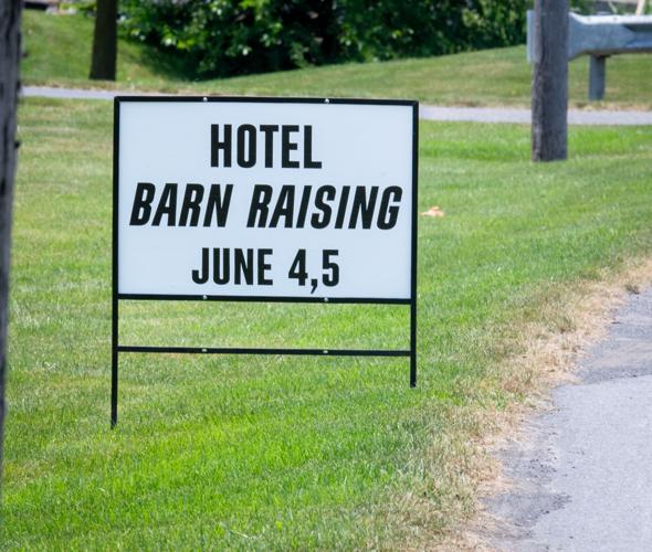 Bird-in-Hand Family Inn 'raises the roof' as part of rebuilding efforts ...