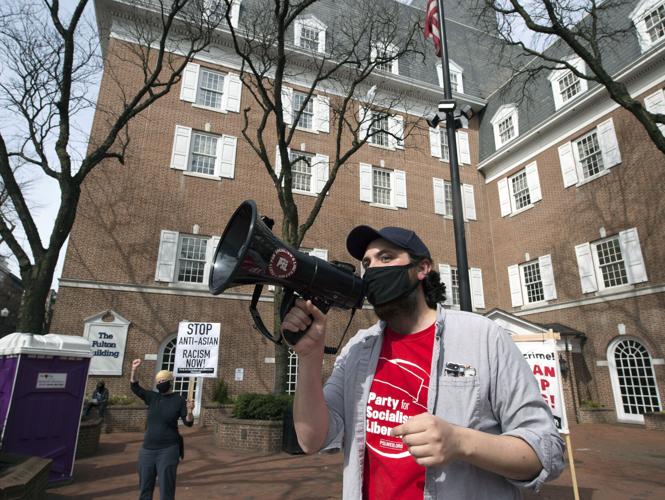 Dozens gather in downtown Lancaster Saturday to protest anti-Asian ...