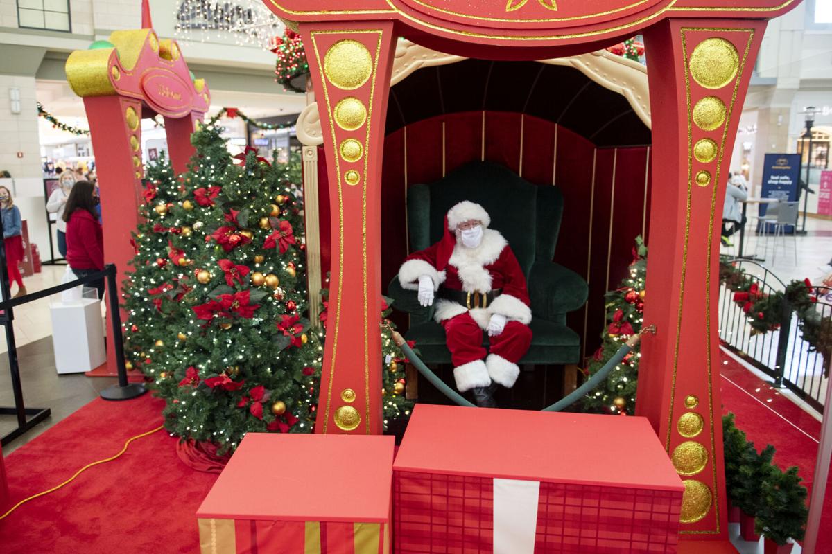 Socially distant Santa comes to Park City Center for Christmas season ...