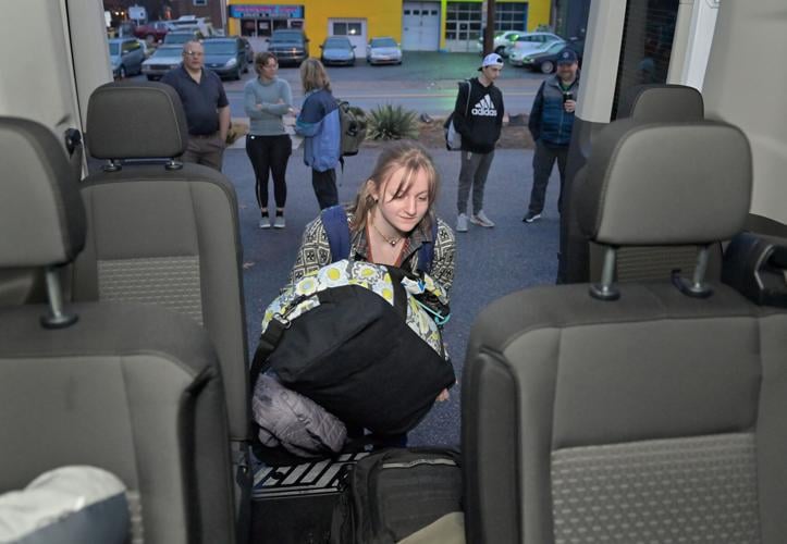 Stone Independent School students leave for 13-day road trip [photos ...