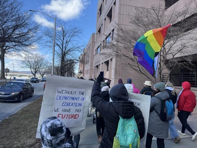 Harrisburg 50501 protest [photos] | | lancasteronline.com