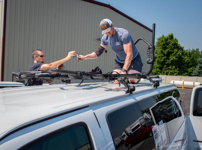 ZOE International Race Across America team practices in Gordonville ...