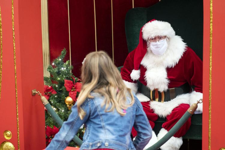 Socially distant Santa comes to Park City Center for Christmas season ...