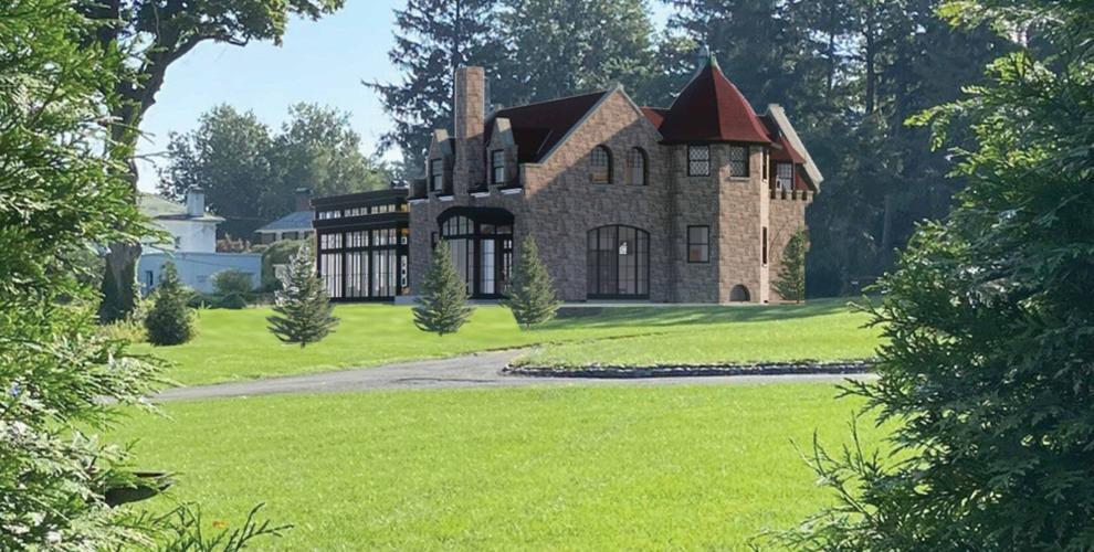 Repairs nearly complete on damaged Roslyn mansion carriage house; Plans ...