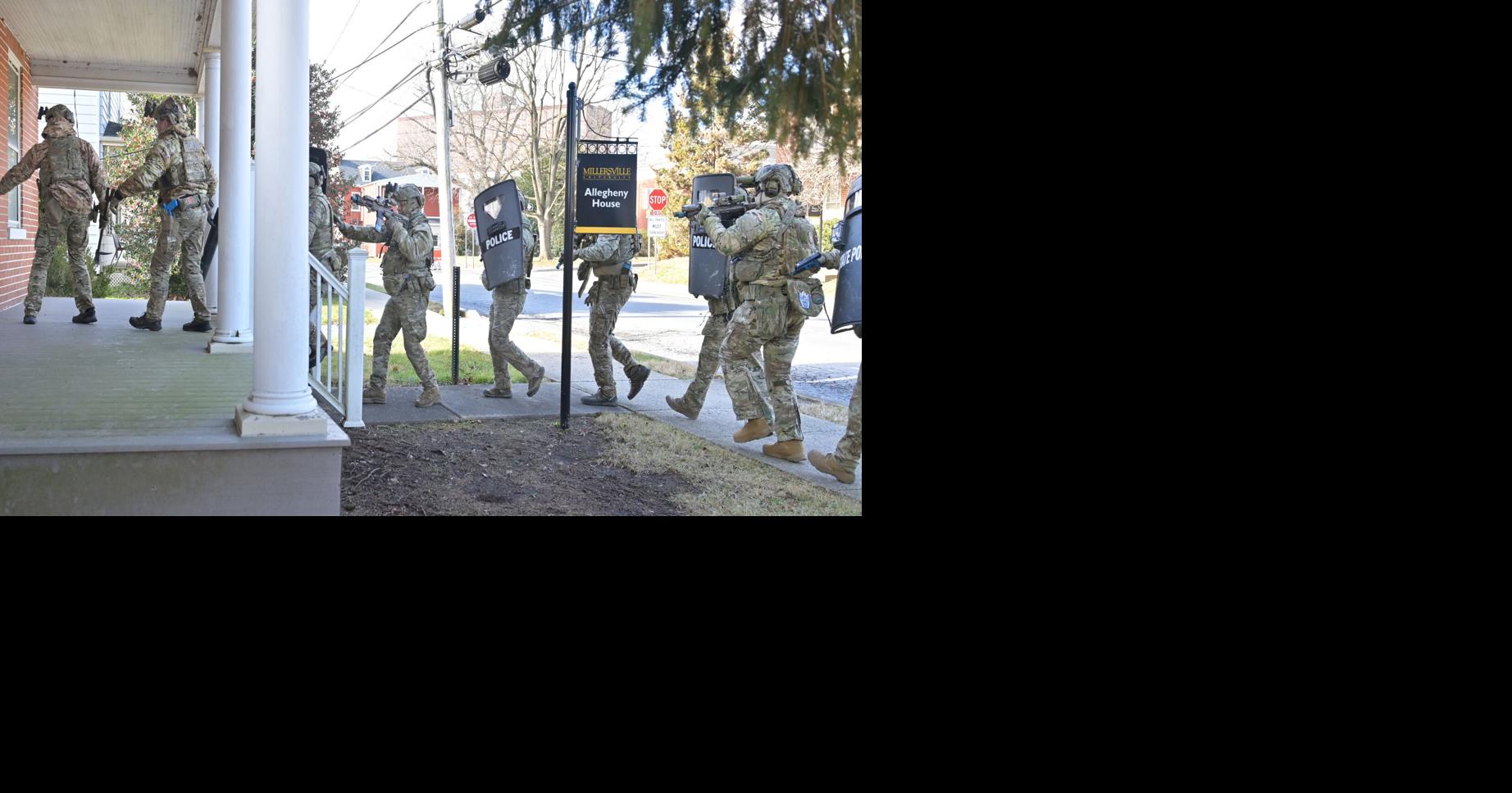Pennsylvania State Police SERT Team trains on the MU Campus [photos ...