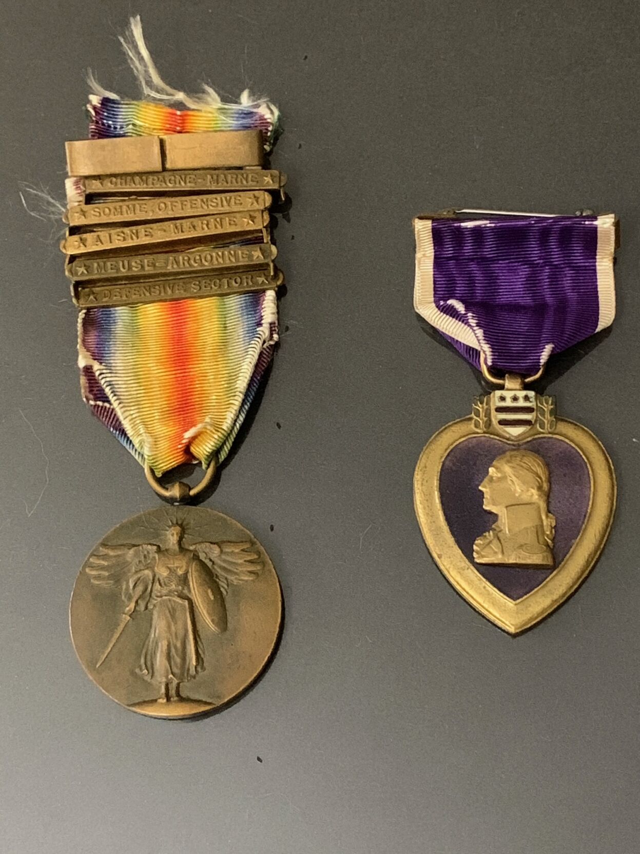 How a Purple Heart medal made its way back to a World War I vet's ...