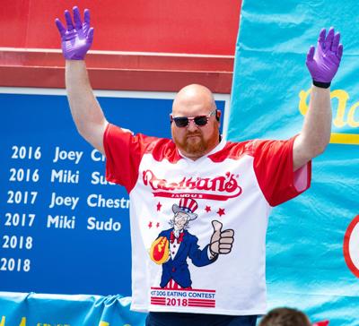 Poconos-based George 'The Smorgasbord' Chiger wins regional Nathan's ...