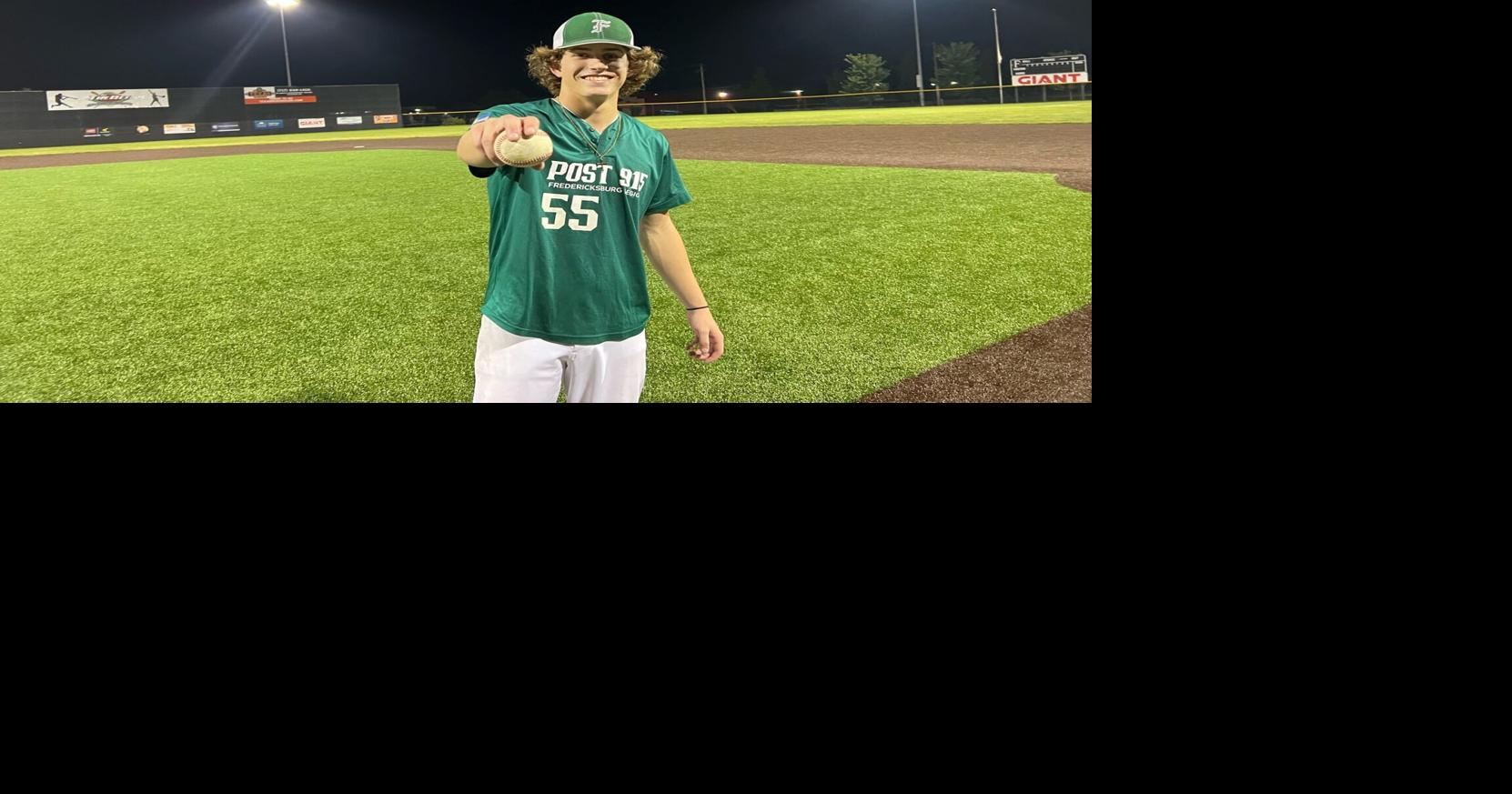 American Legion pitcher Austin Beard throws a nine-inning perfect game ...