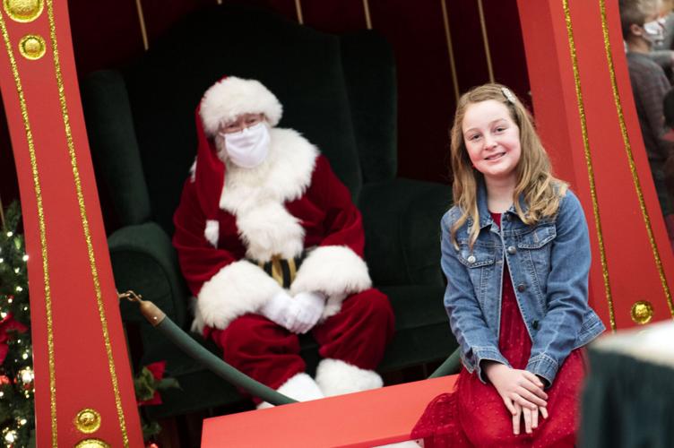 Socially distant Santa comes to Park City Center for Christmas season ...