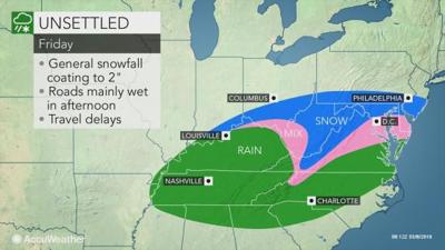 Weekend weather forecast: Light snow, mild temps, rain in Lancaster ...