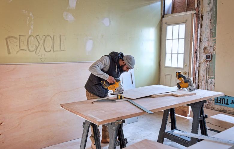 Second-chance construction crew transforming condemned houses in ...