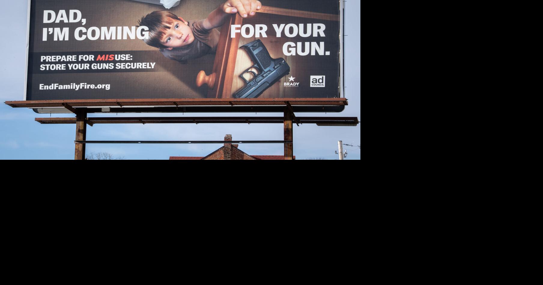 firearms safety billboard | | lancasteronline.com