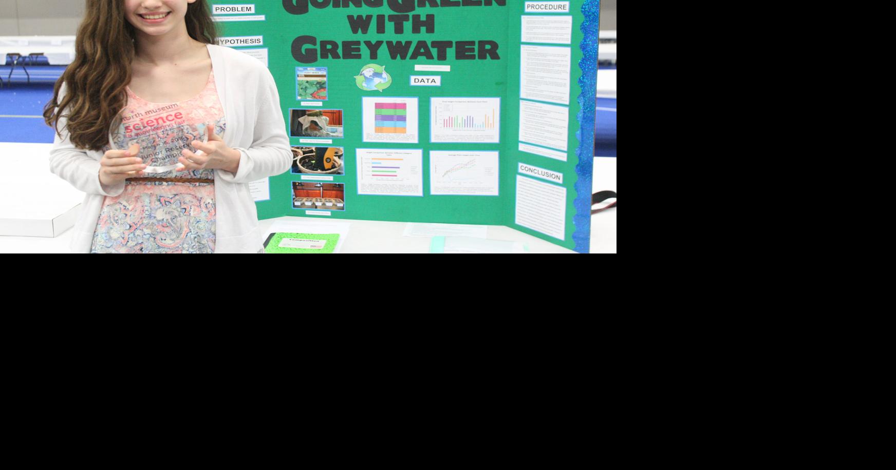 Science Fair 2016: Junior Reserve Champion Katie Haefner tackles ...