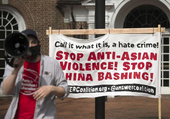 Dozens gather in downtown Lancaster Saturday to protest anti-Asian ...