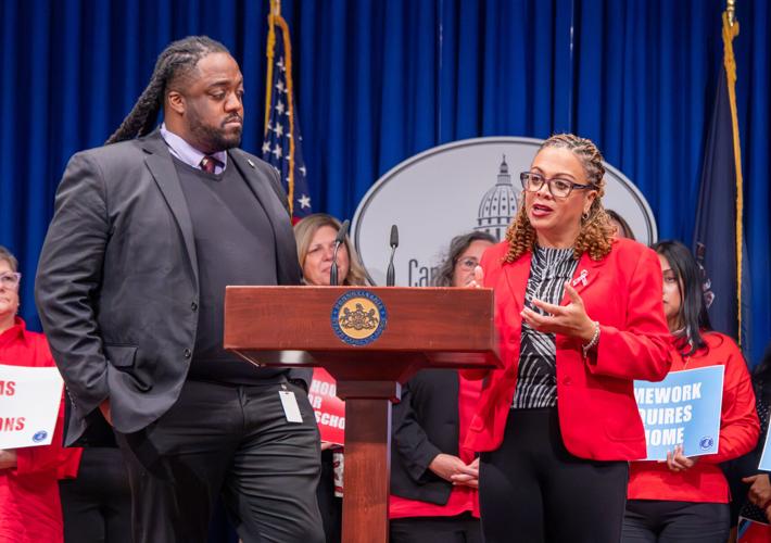 Rep. Izzy Smith-Wade-El hosts a rally and news conference around youth ...