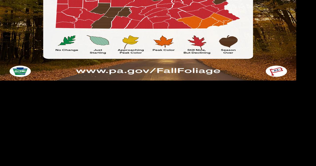 Pennsylvania fall foliage, late October, early November 2025 | Home ...