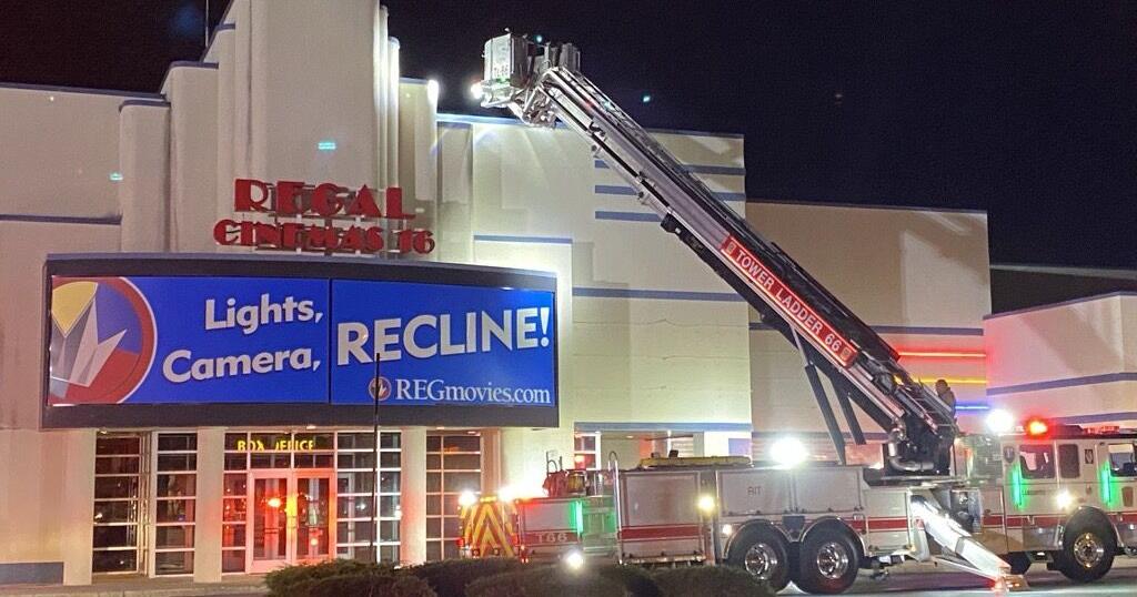 Fire companies respond to Regal Manor Cinema 16 after electrical issues ...