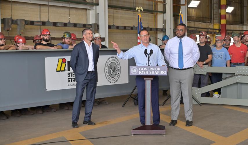 Governor Josh Shapiro visits High Steel Structures [photos ...