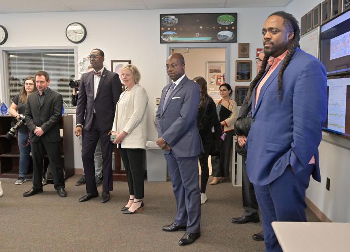 Secretary of Education Khalid N. Mumin visits Millersville University [photos ...