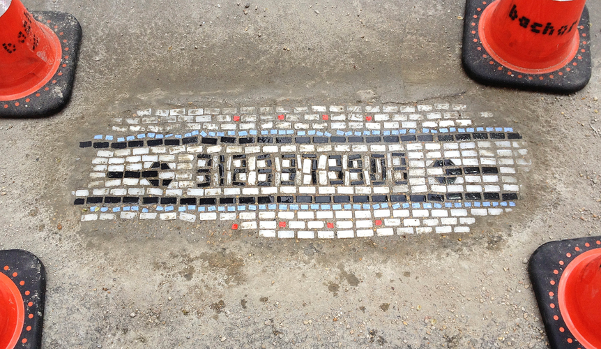 Street art: Transforming potholes with mosaics | Home & Garden ...