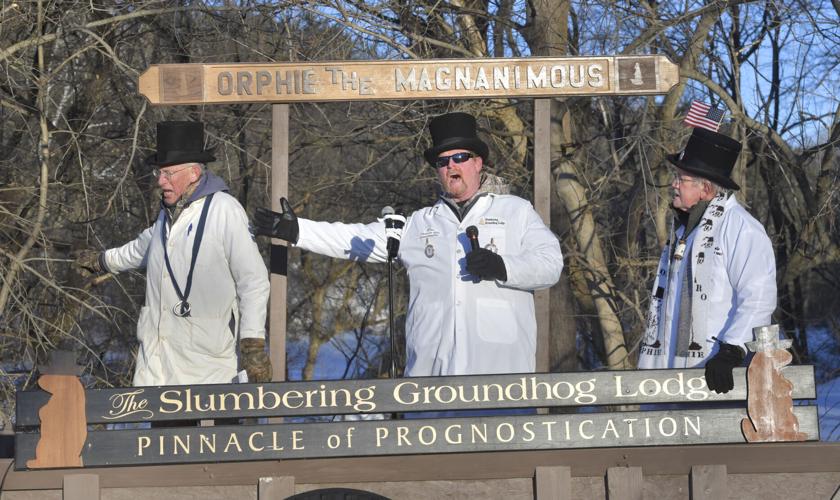 Octoraro Orphie makes his Groundhog Day 2026 prognostication [photos ...