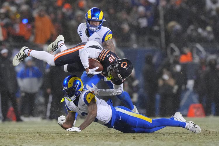 Rams shake off wild, late TD pass by Caleb Williams, beat Bears 20-17 ...