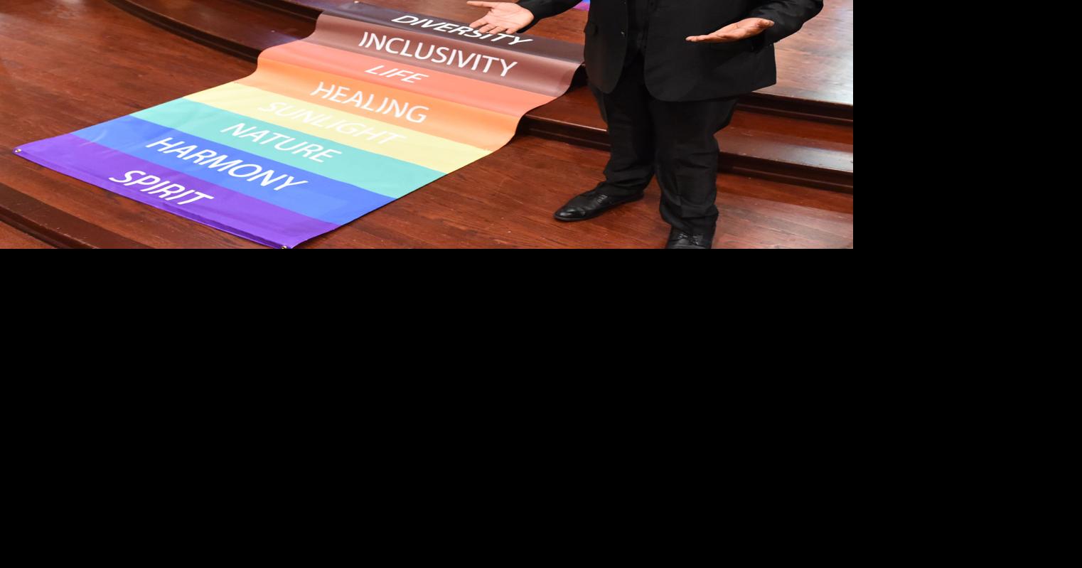 First Reformed Church hangs new Pride flag as a commitment to all who ...