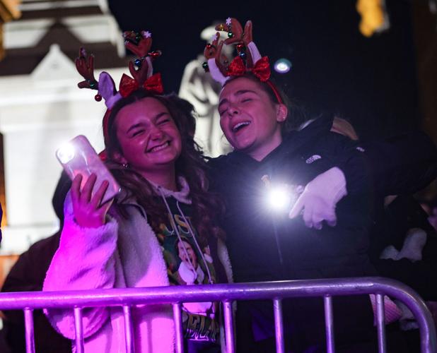 Lancaster city Christmas tree lights up the sky for 2025 [photos ...