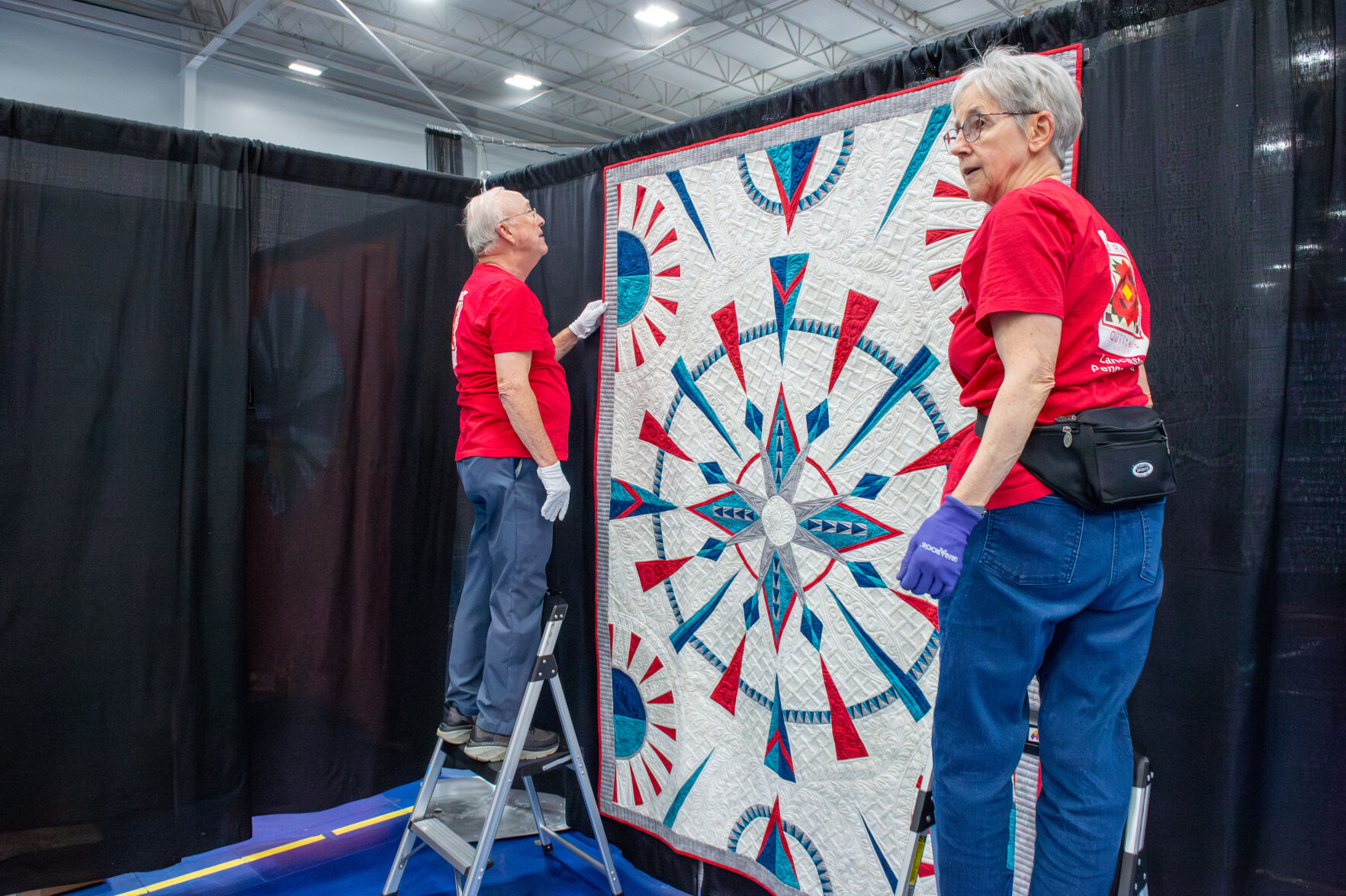 Take a look inside American Quilter's Society QuiltWeek at Spooky Nook ...