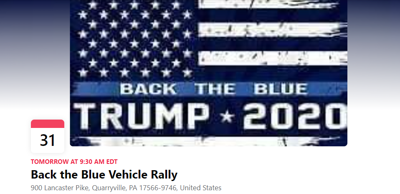 Lancaster city GOP to hold Trump/Back the Blue vehicle rally Saturday ...