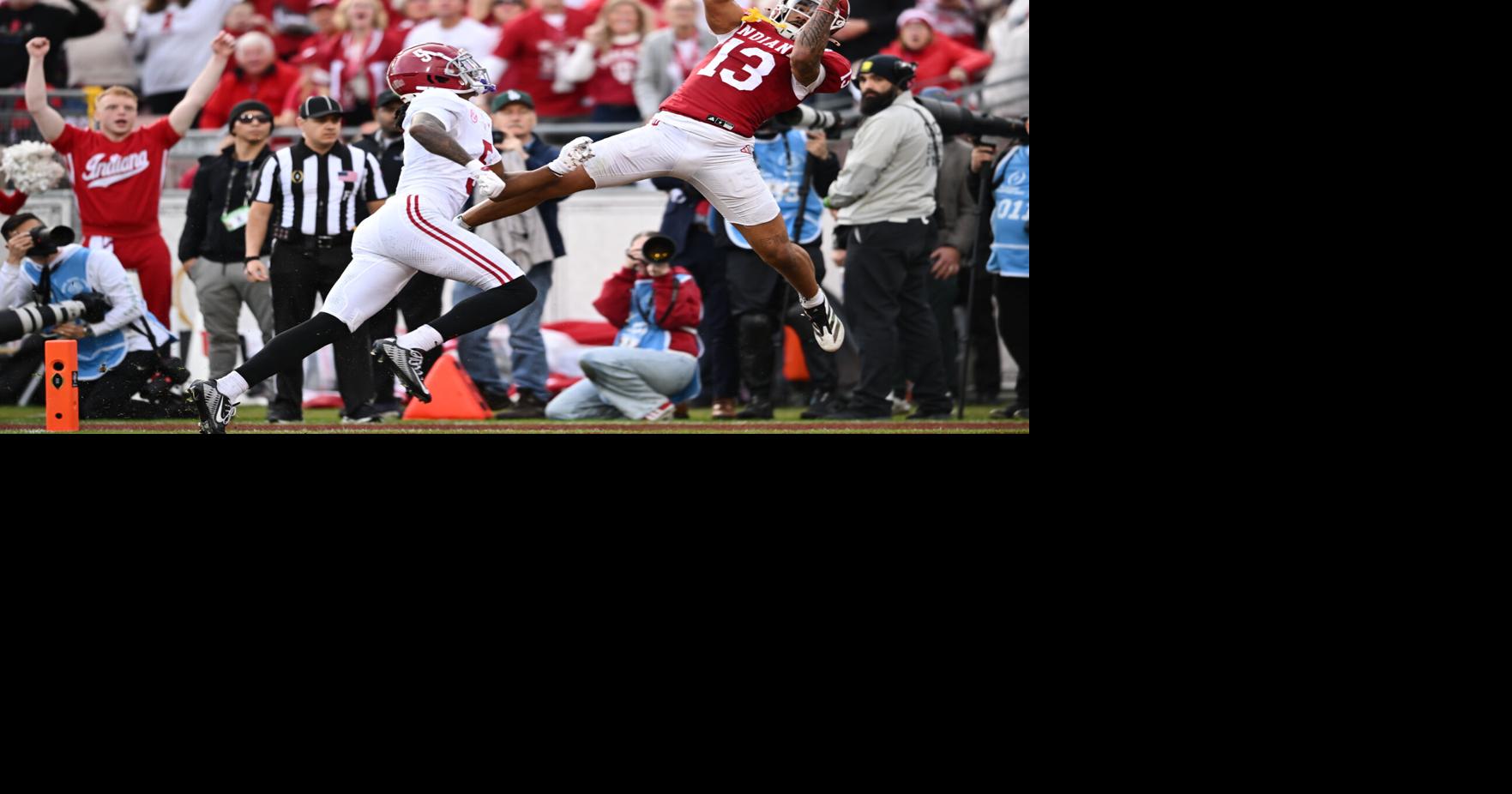 Indiana gana su primer Rose Bowl por 38-3 a Alabama para avanzar a ...