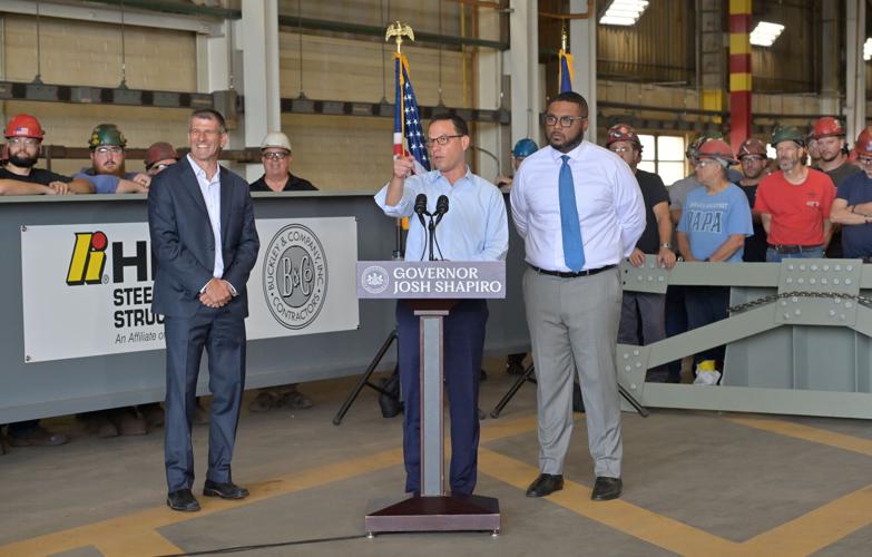 Governor Josh Shapiro visits High Steel Structures [photos ...