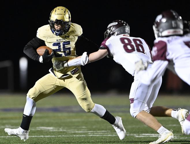 Manheim Central vs. Bishop McDevitt - District 3 Class 4A football ...