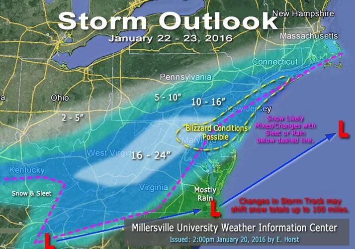 Storm update with meteorologist Eric Horst: 16-24 inches of snow ...