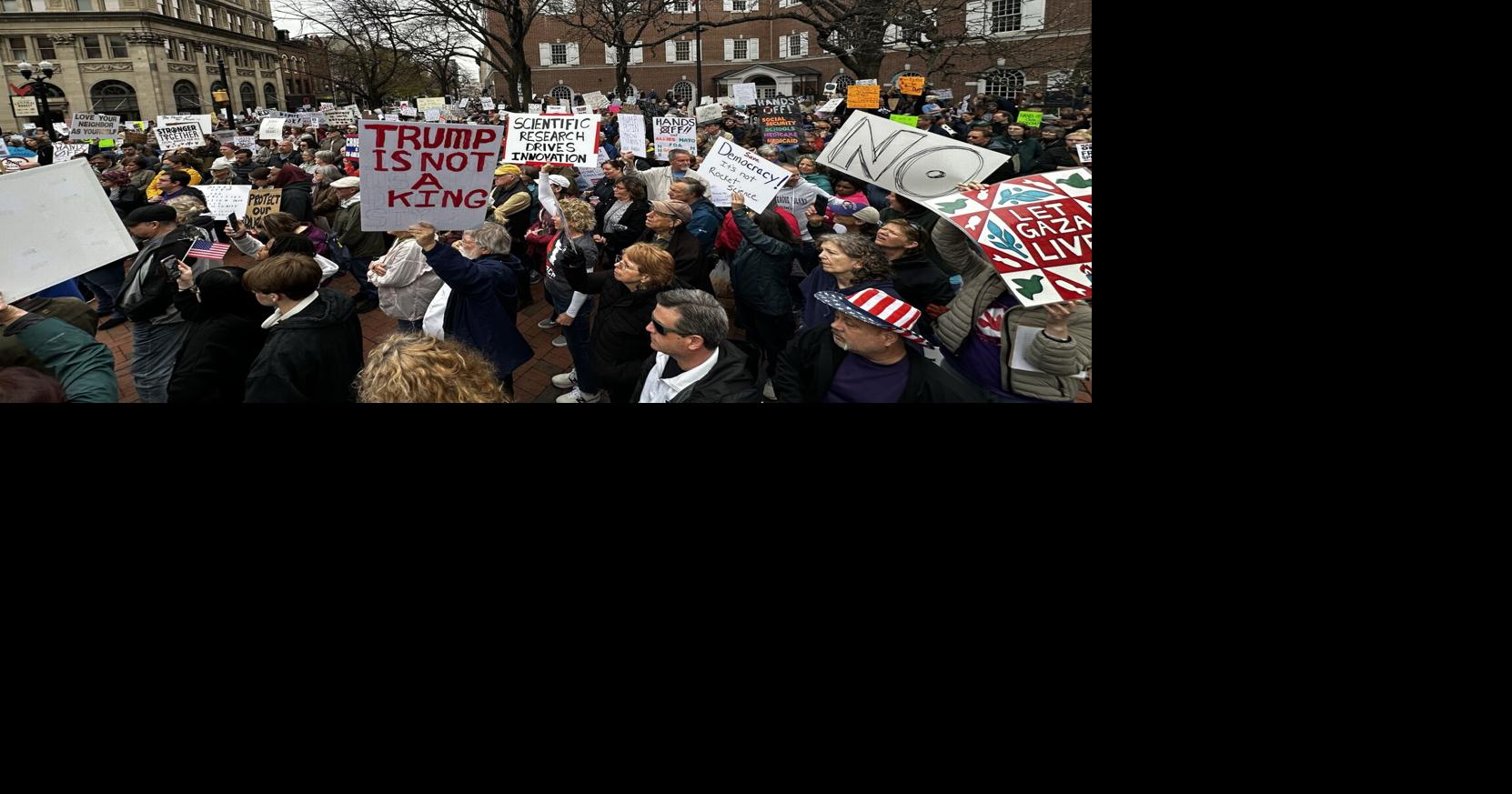 Photos from the Hands Off! protest in Lancaster | Local News ...
