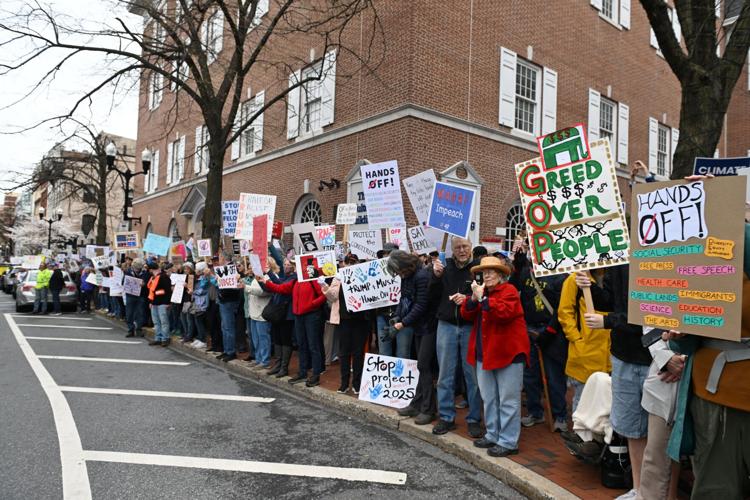 Photos from the Hands Off! protest in Lancaster | Local News ...