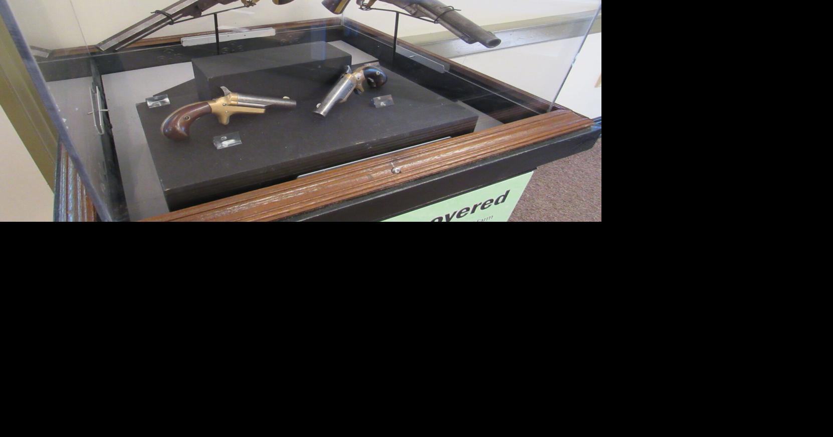 Recovered vintage firearms on display at Landis Valley Museum; stolen ...