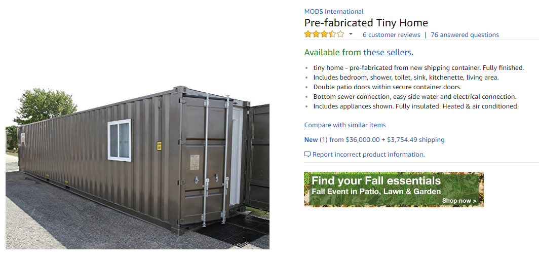 You can now order a tiny home on Amazon | Home & Garden ...